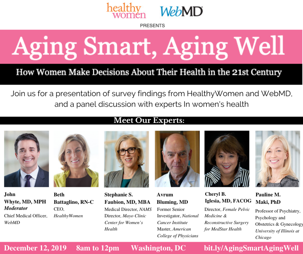 Aging Smart, Aging Well: How Women Make Decisions About Their Health in ...