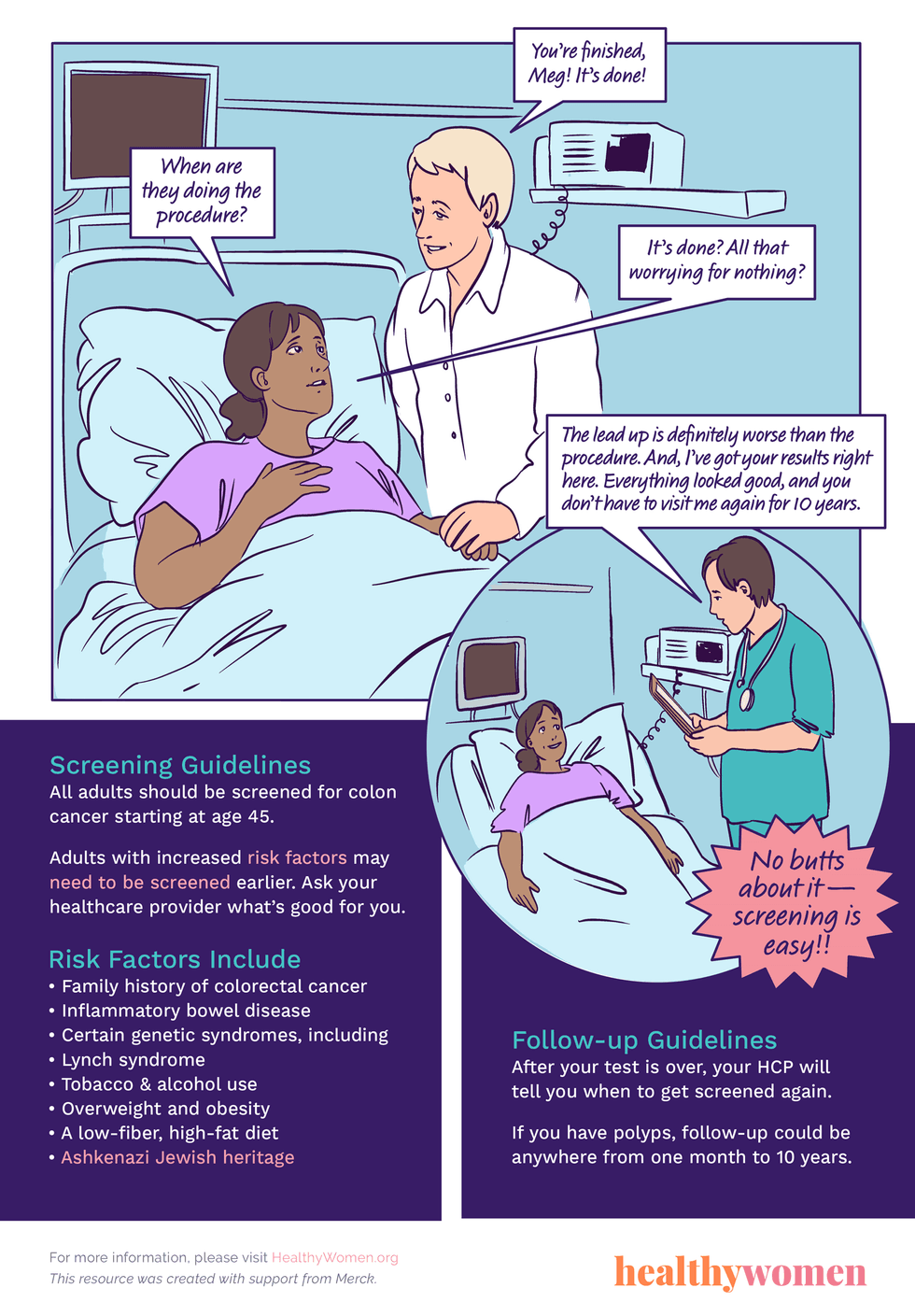 Meg Gets a Colonoscopy - Prep, Procedure, Recovery [COMIC] - HealthyWomen