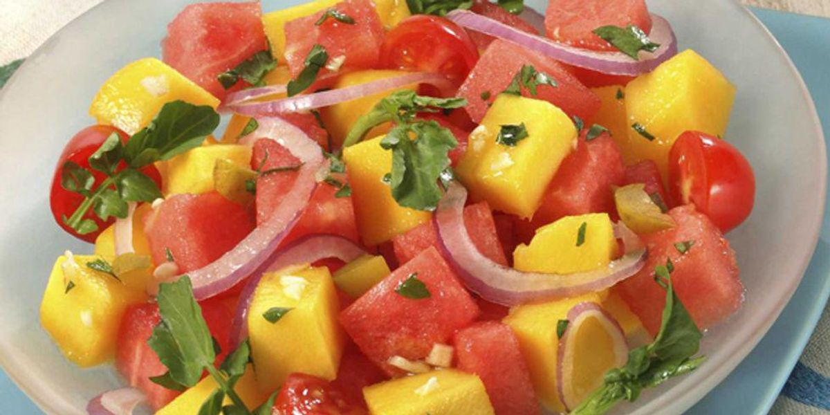 Mango and Watermelon Salad - HealthyWomen